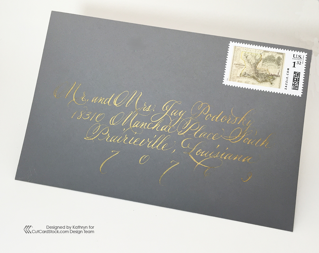 Envelope Addressing 101 - CutCardStock Blog