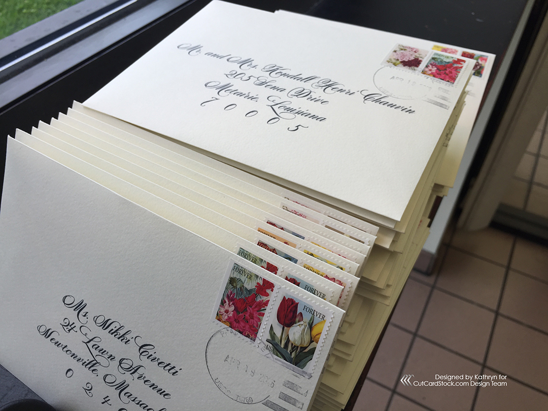 Envelope Addressing 101 - CutCardStock Blog
