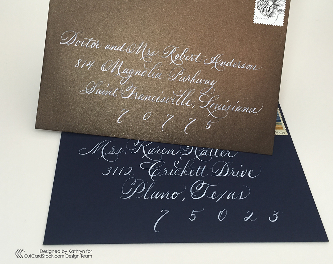 Envelope Addressing 101 - CutCardStock Blog