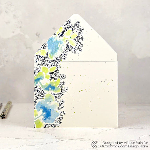 Zentangle® Envelope Art - CutCardStock Blog