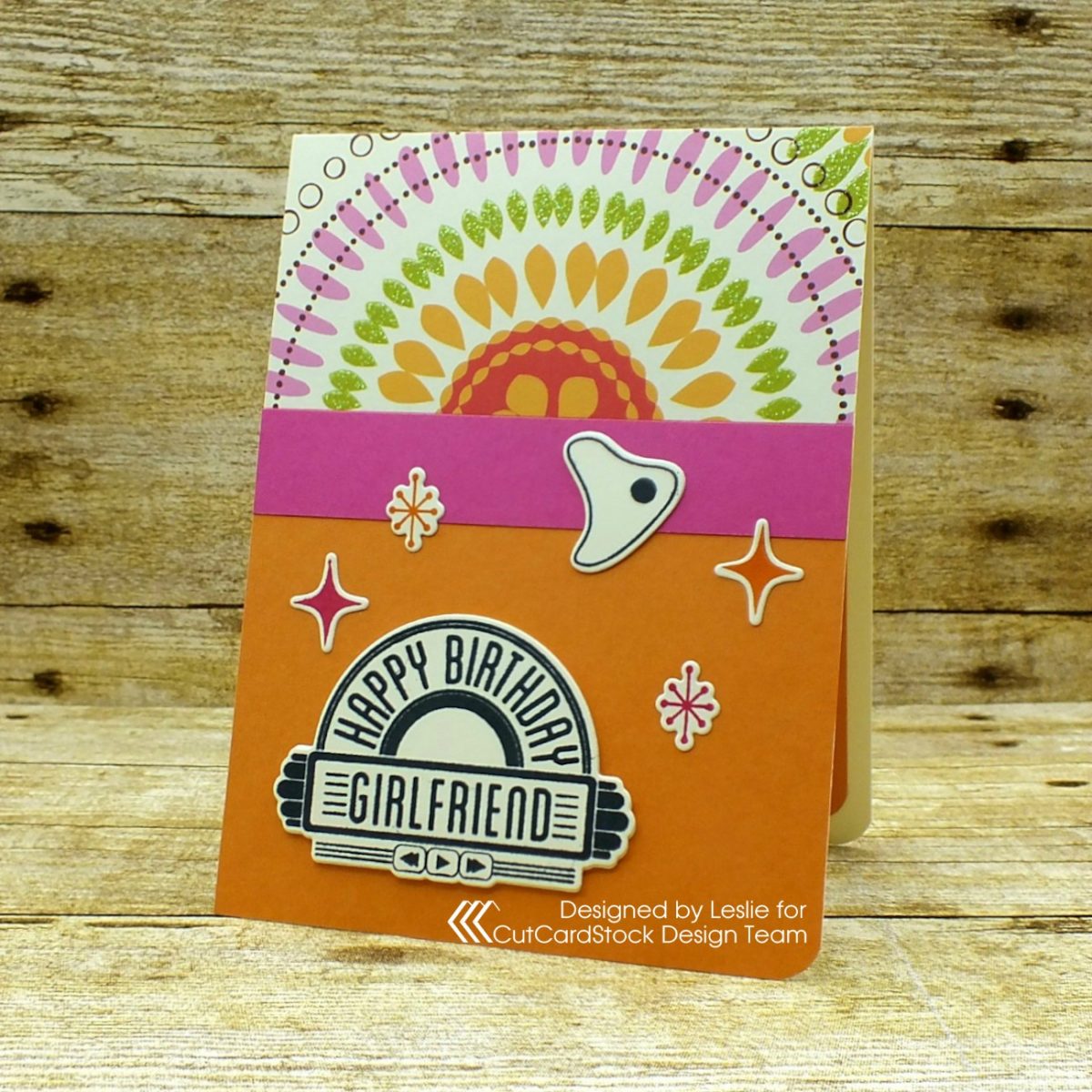 How to Create a Super Cool Retro Card! - CutCardStock Blog