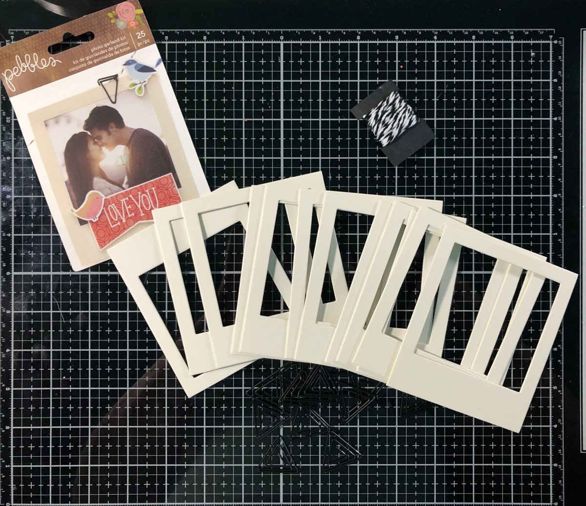 Memory Garland - CutCardStock Blog