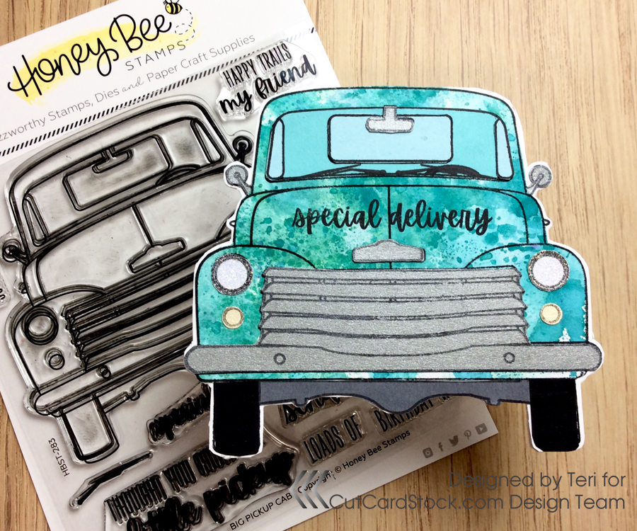 Shaped Truck Card - CutCardStock Blog