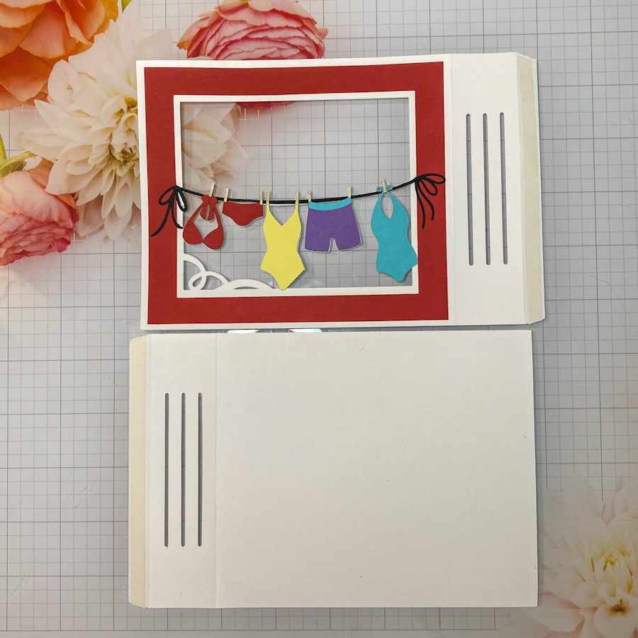 Summer Shadow Box Card - CutCardStock Blog