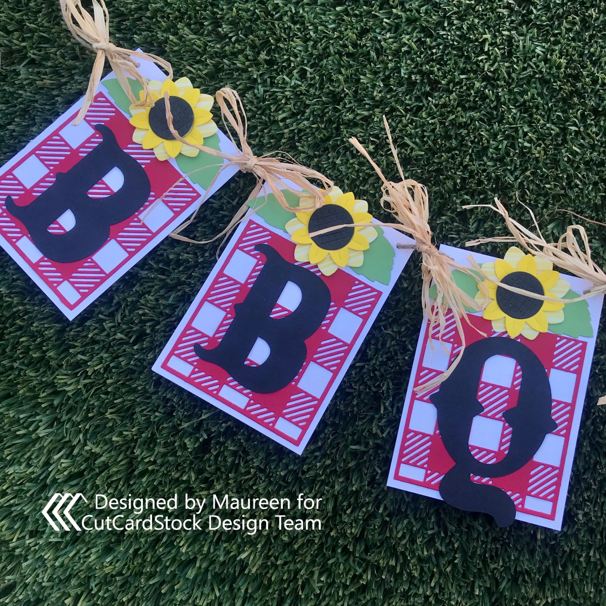 Summer BBQ Party Banner - CutCardStock Blog