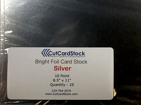 Spinning Silver Star - CutCardStock Blog