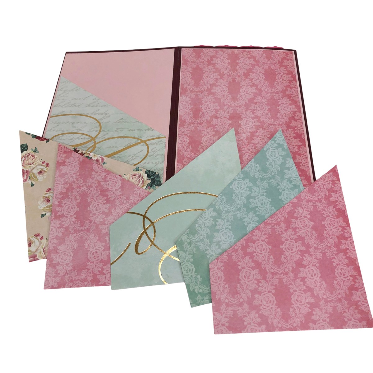 Accordion Mini Album - CutCardStock Blog