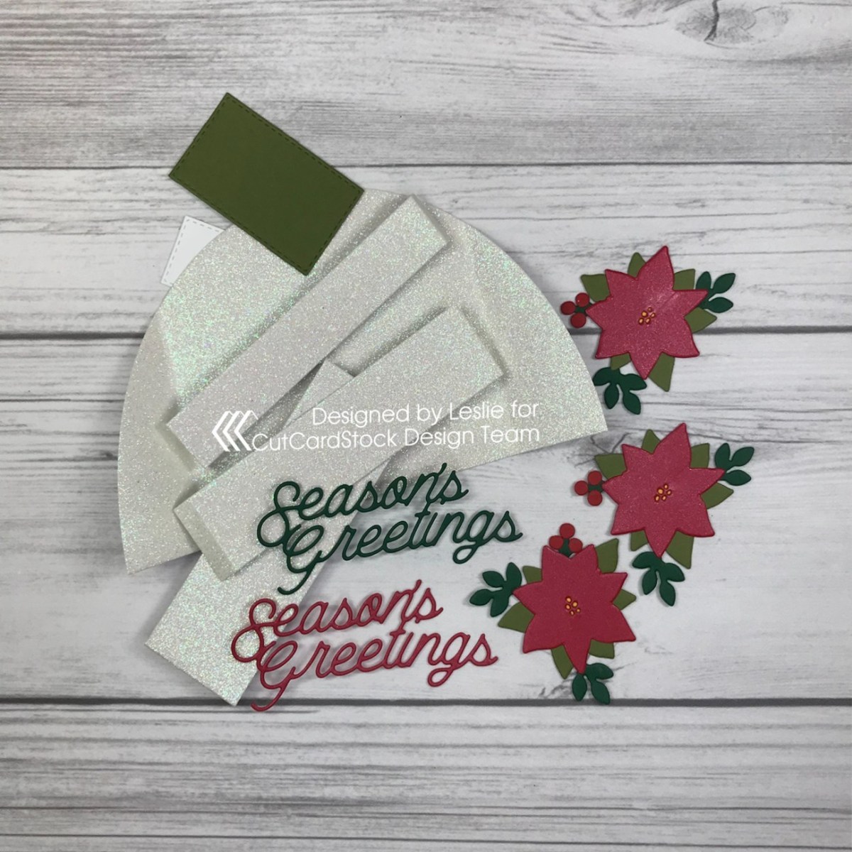 How to create a festive Open Box Card! - CutCardStock Blog