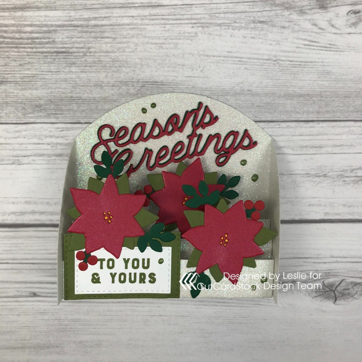 How to create a festive Open Box Card! - CutCardStock Blog