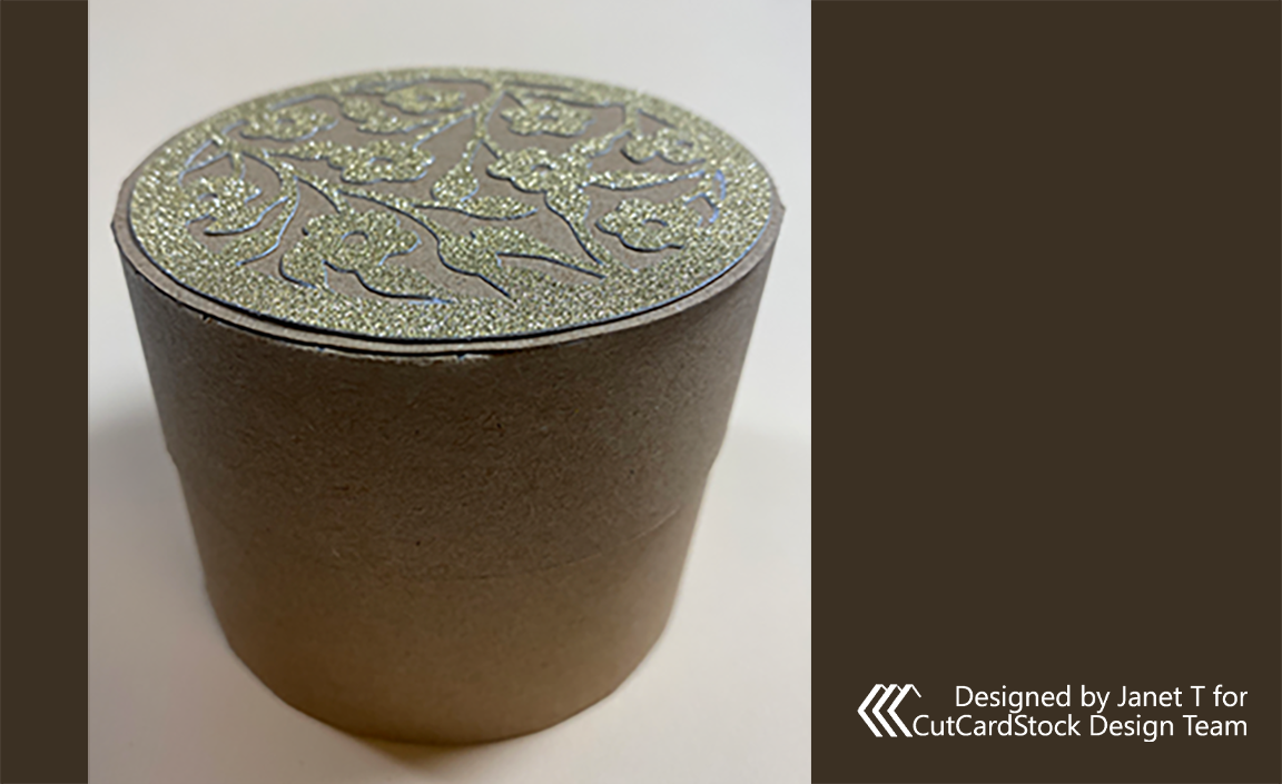 Circular Box with SVG - CutCardStock Blog