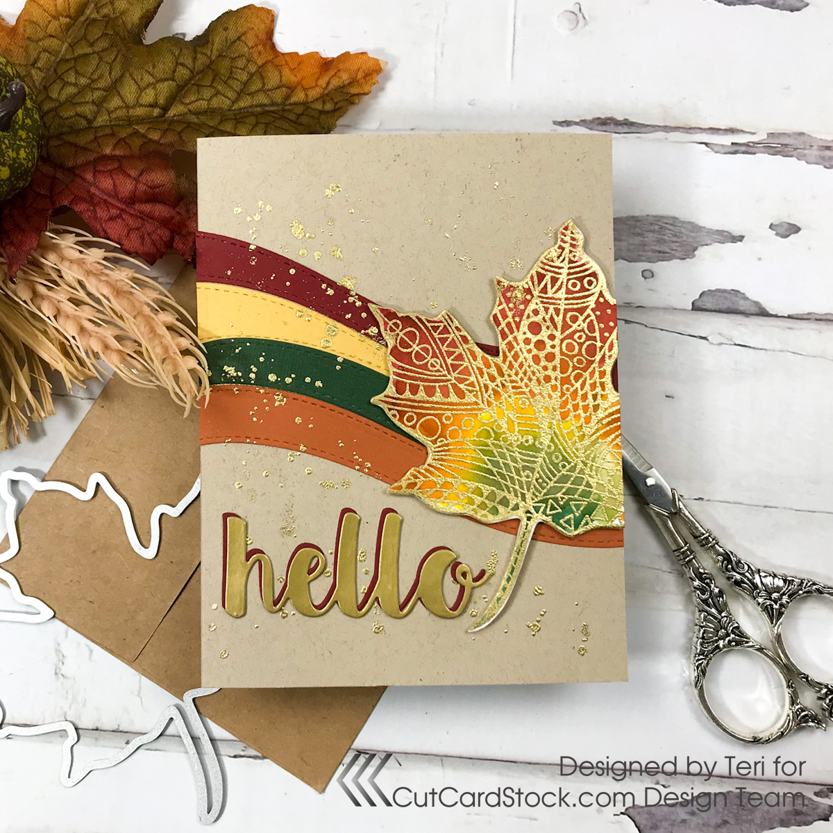 Hello Fall - CutCardStock Blog