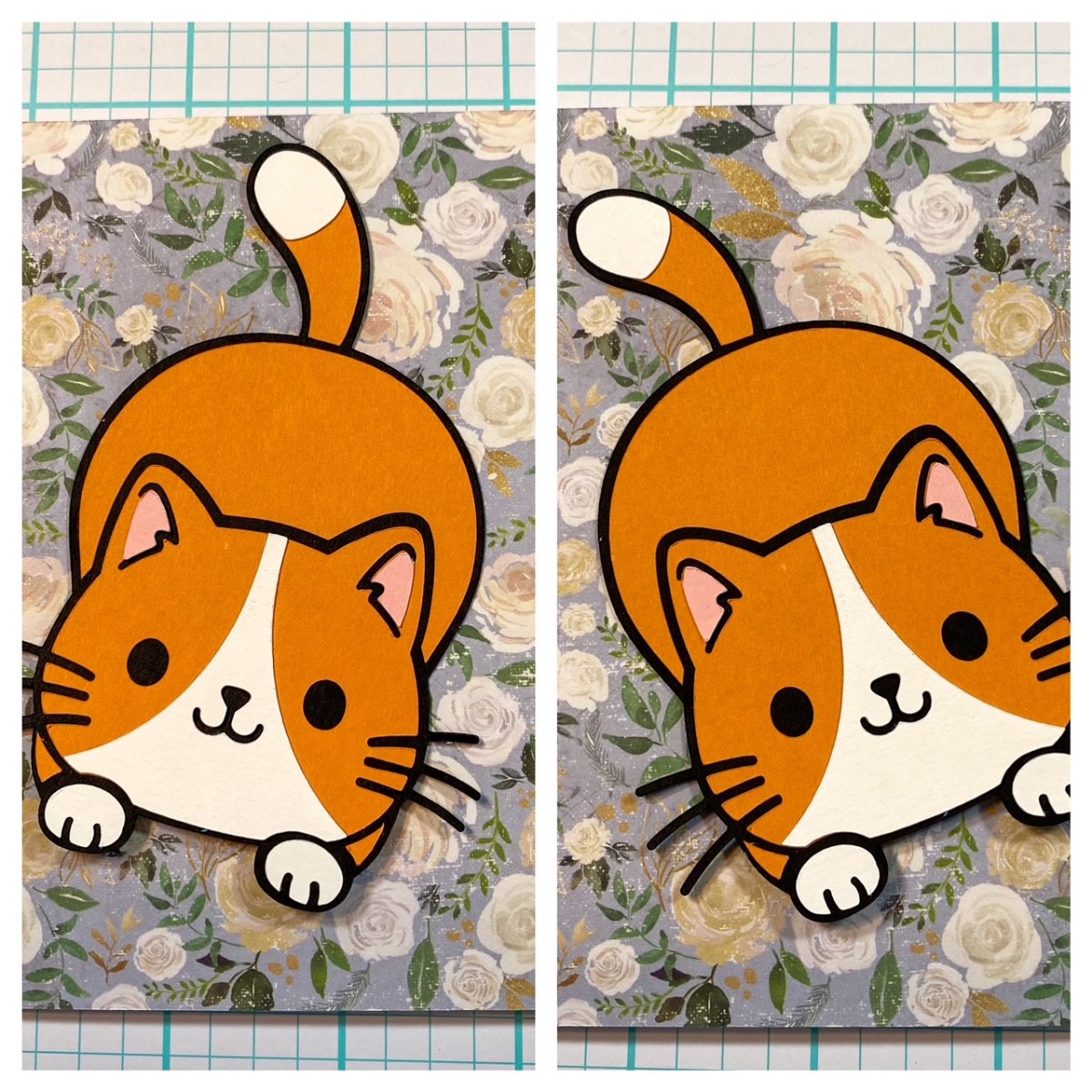 Interactive Cat Pendulum Card - CutCardStock Blog
