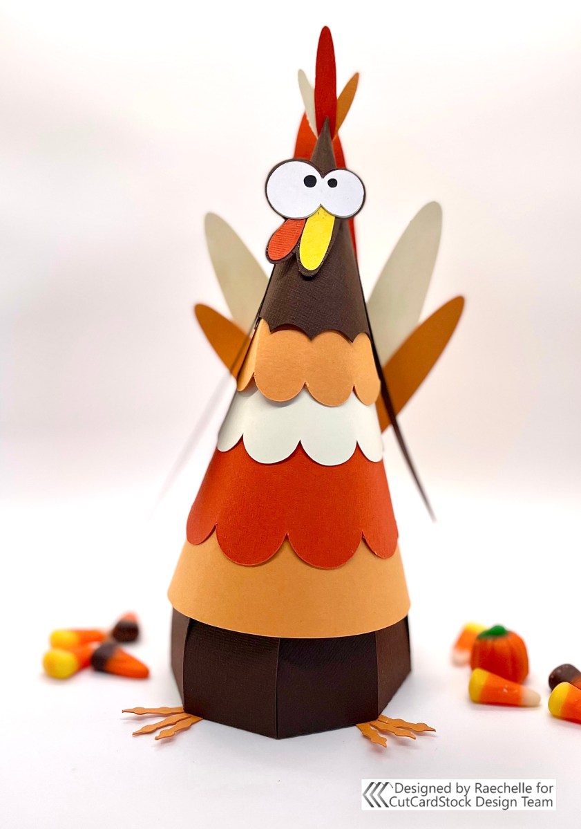 Turkey Cone | Raechelle Bellus - CutCardStock Blog