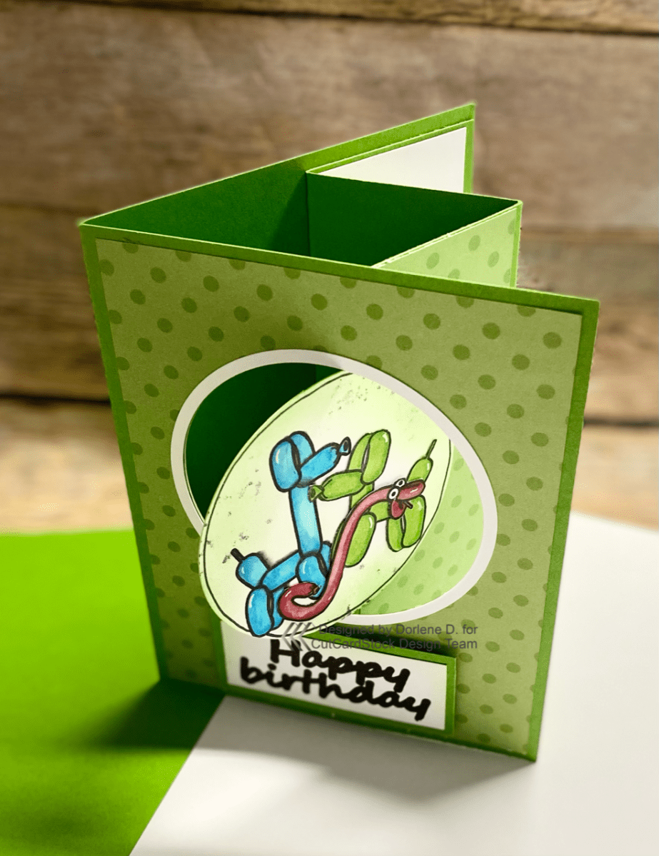 Pop Out Swing Card - CutCardStock Blog