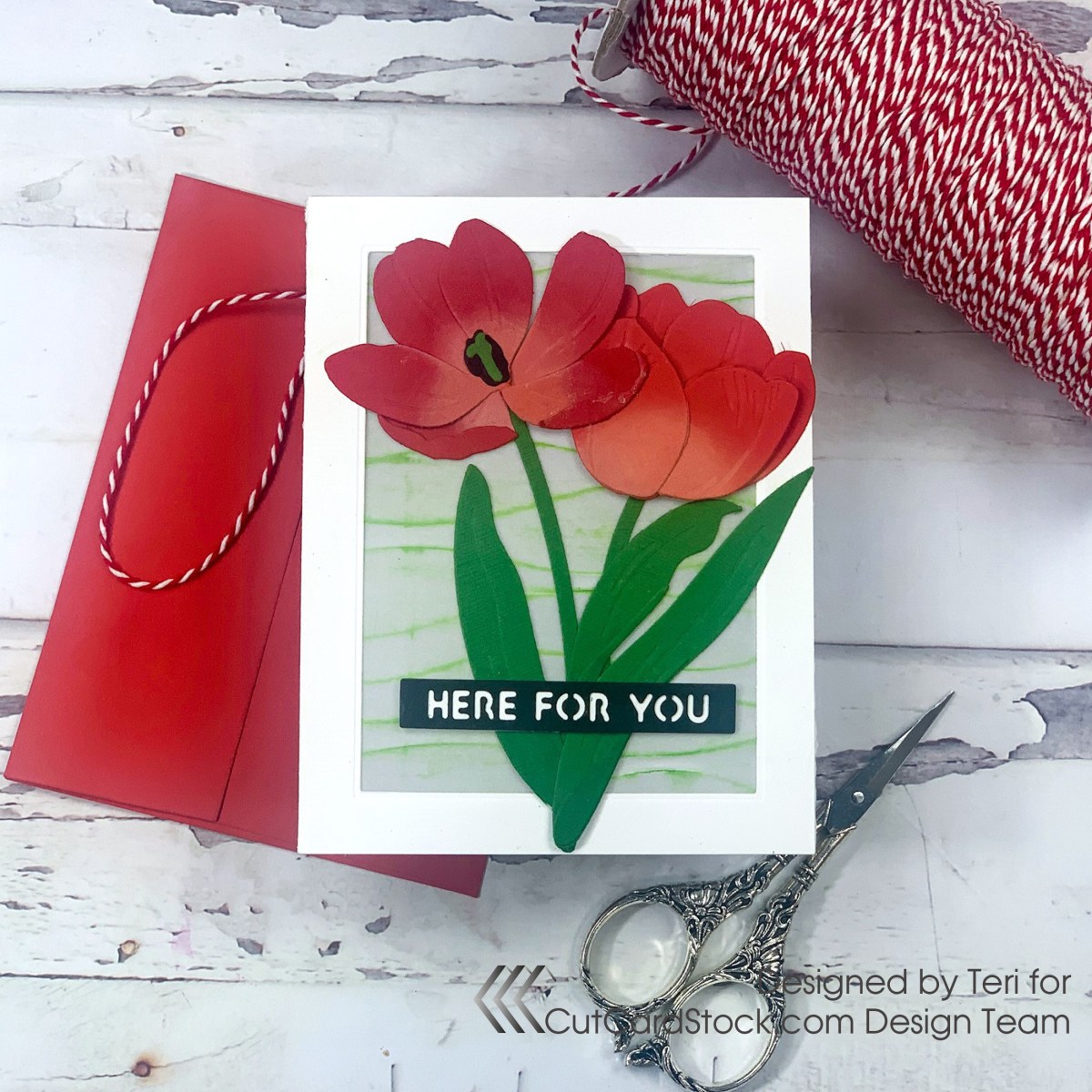 Vellum Window Pop Up Card - CutCardStock Blog