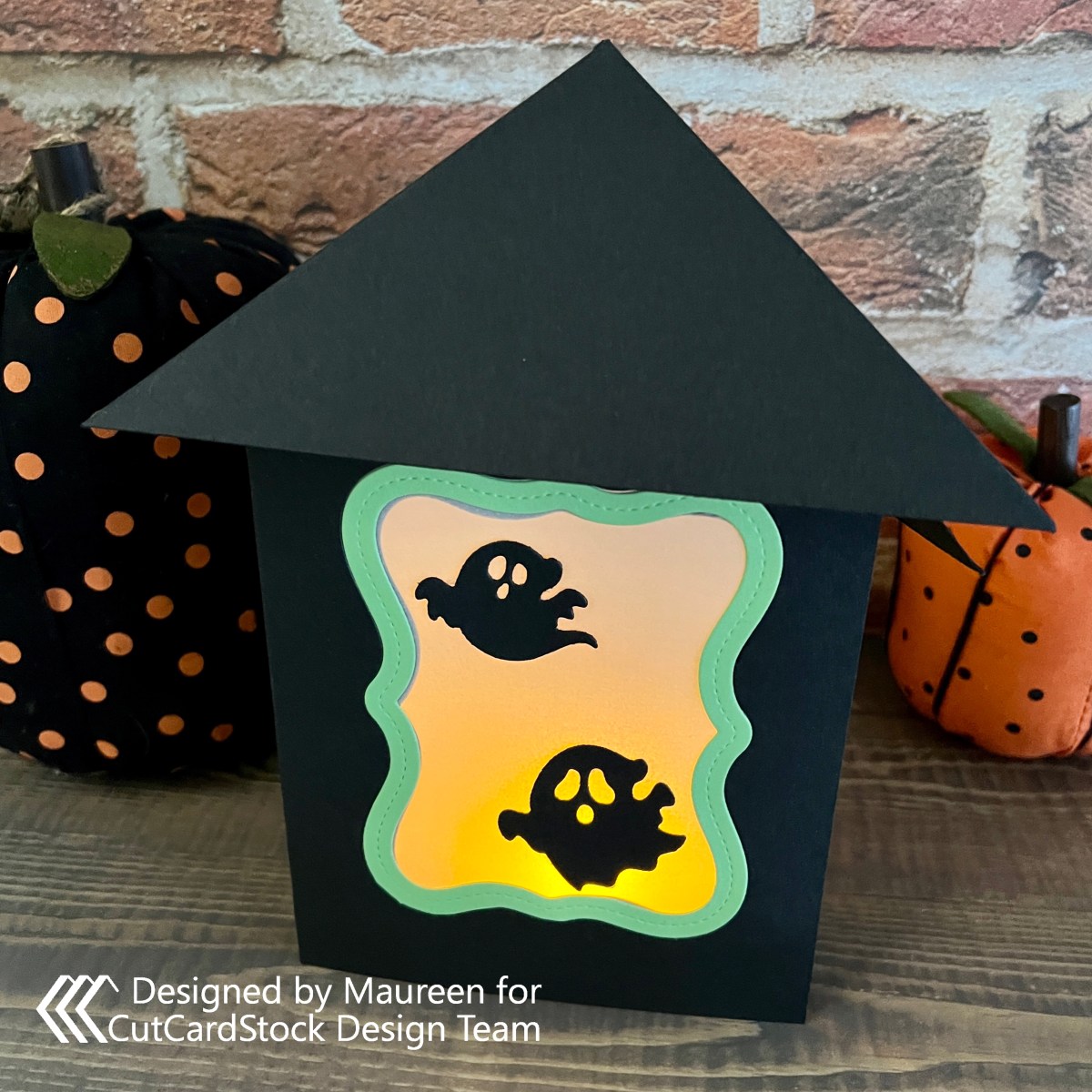 Halloween Lantern Cards - CutCardStock Blog