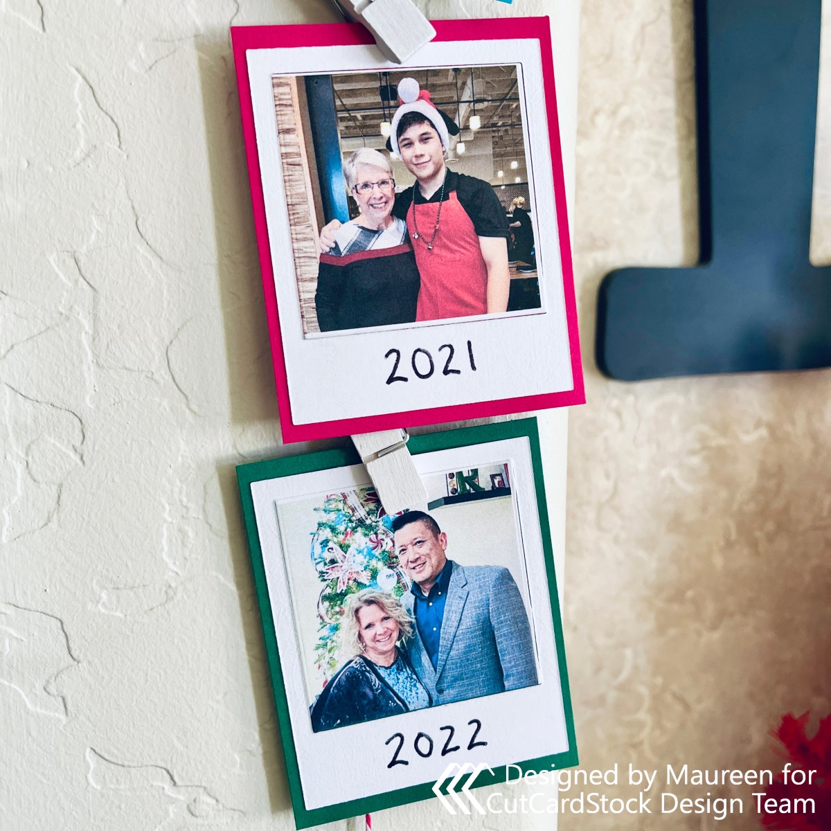 Favorite Photos Advent Calendar - CutCardStock Blog