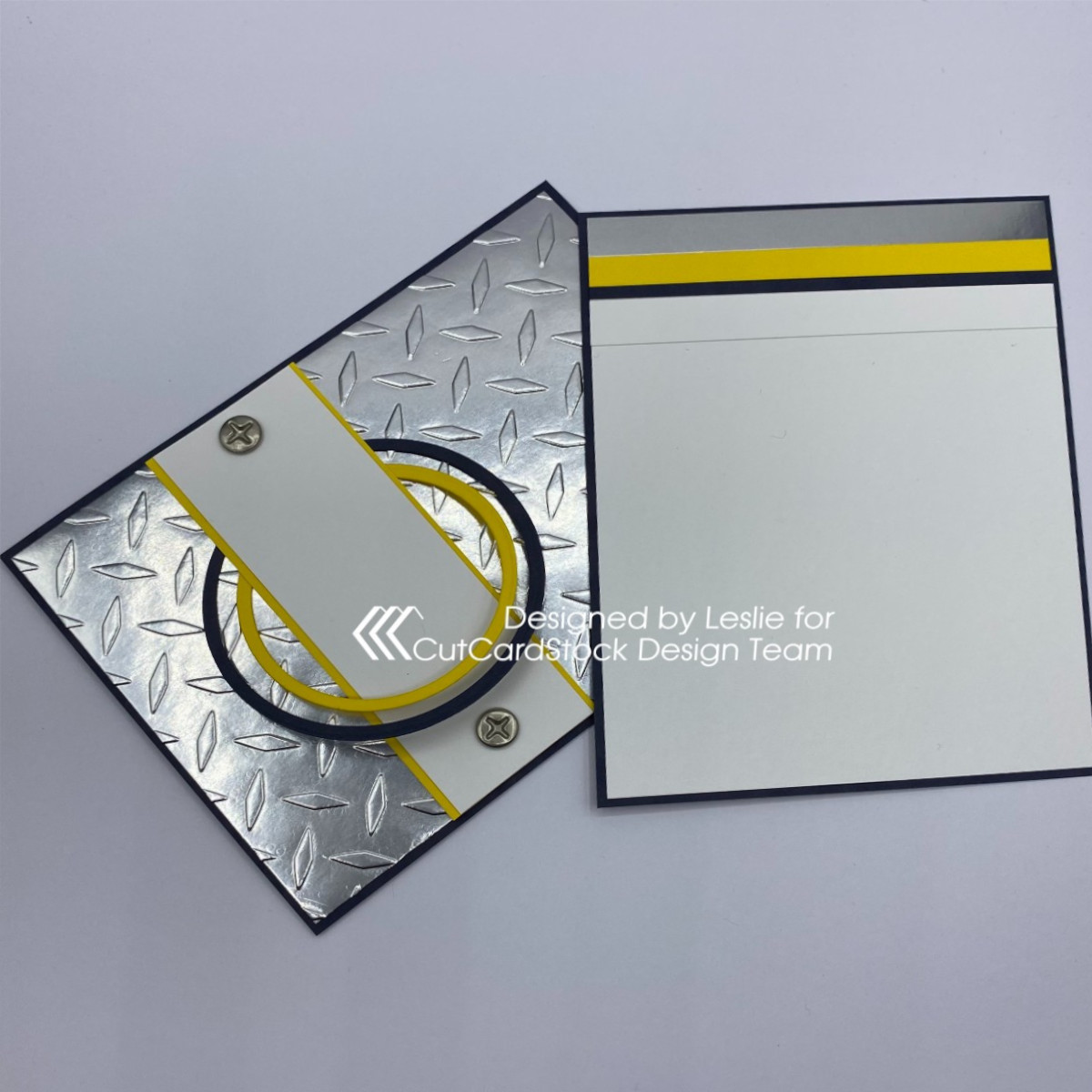 A Simple Masculine Card - CutCardStock Blog