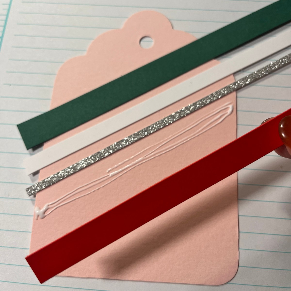 Plaid Tag Bag Tote - CutCardStock Blog