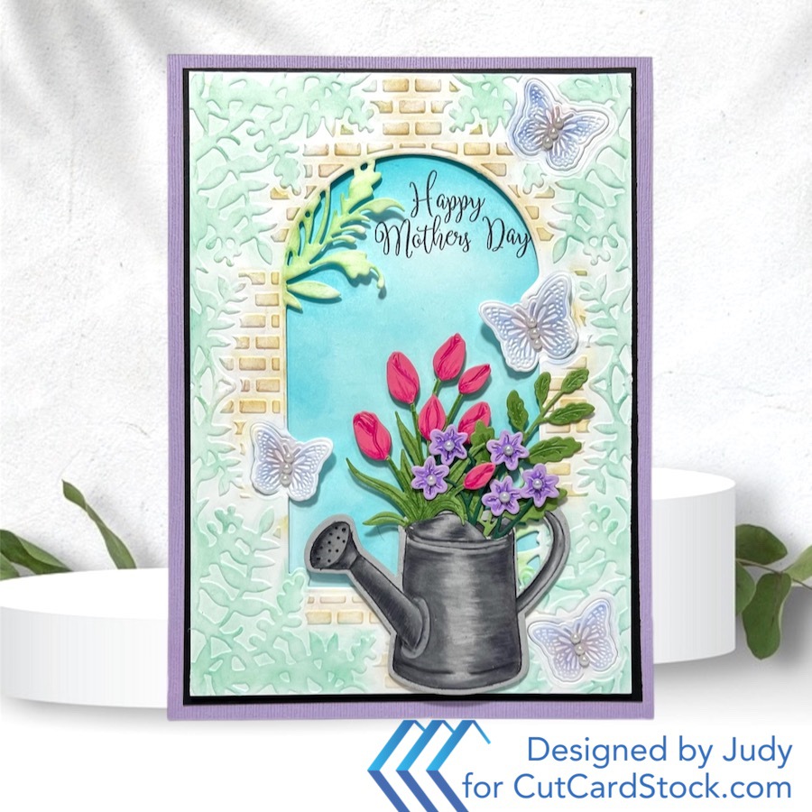 Creating a Mother's Day Card - CutCardStock Blog