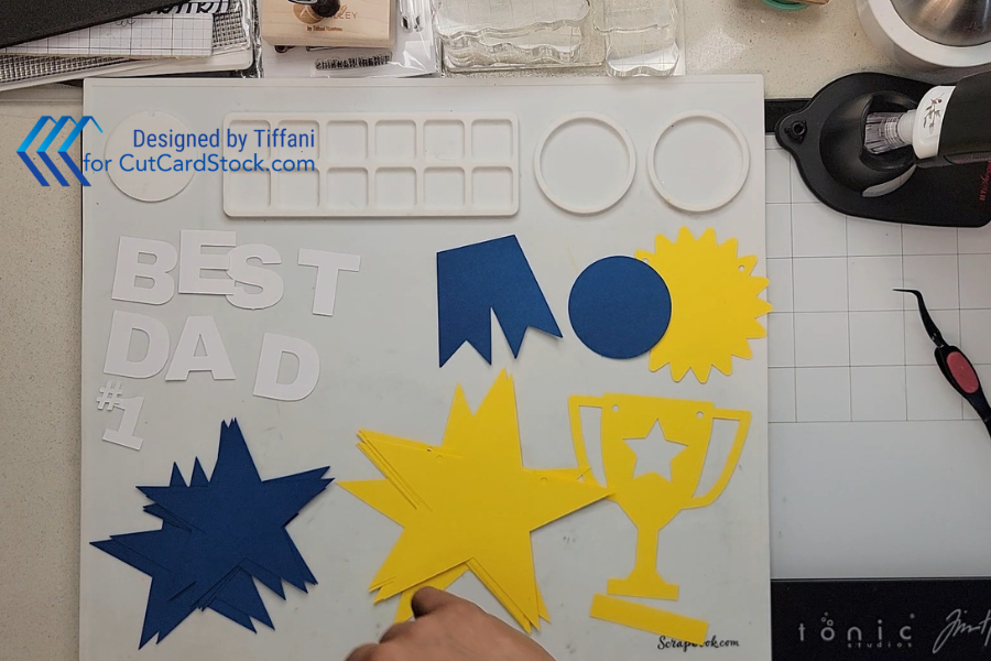 DIY Best Dad Banner for Father’s Day - CutCardStock Blog