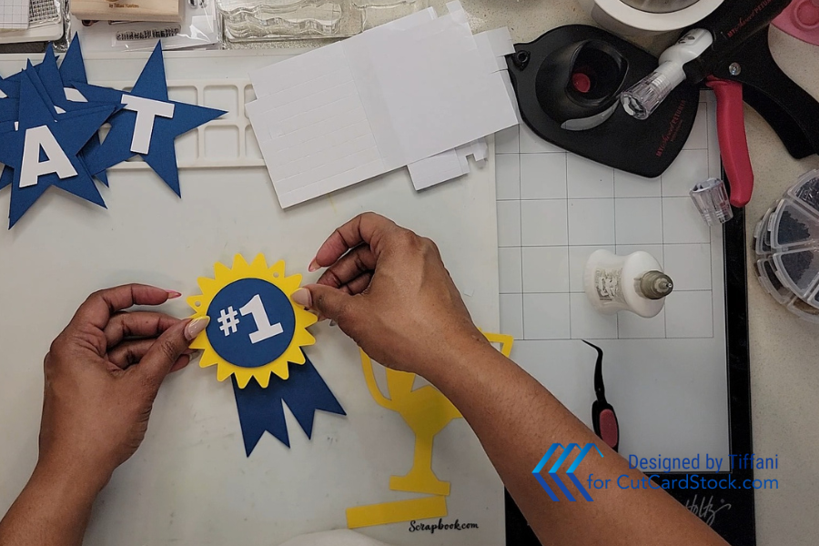 DIY Best Dad Banner for Father’s Day - CutCardStock Blog