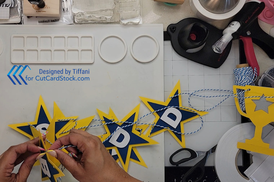 DIY Best Dad Banner for Father’s Day - CutCardStock Blog