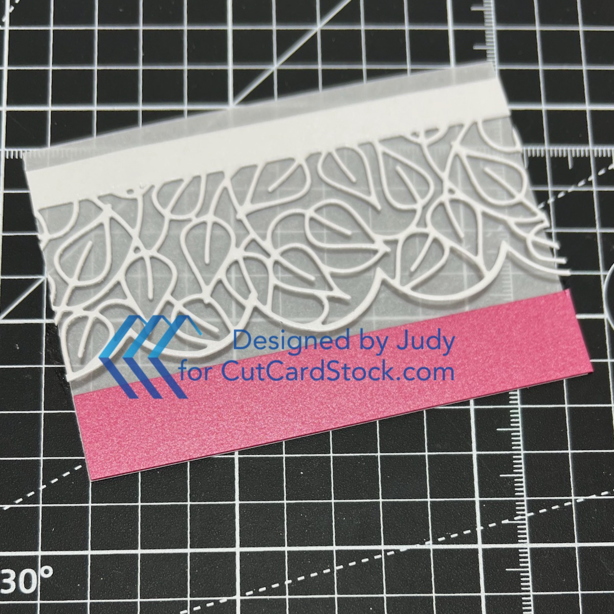Elegant Floral Card - CutCardStock Blog