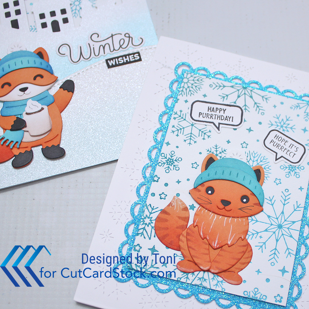 Winter (Birthday) Wishes - CutCardStock Blog